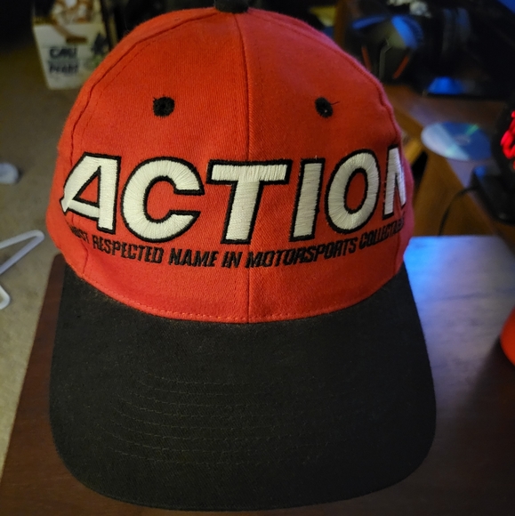 Accessories | Vintage Action Racing Collectibles Snapback Hat | Poshmark